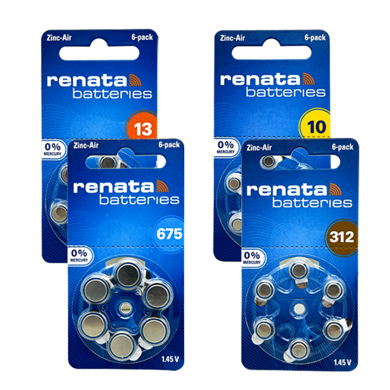 renataa312pr41电池锌空气电池