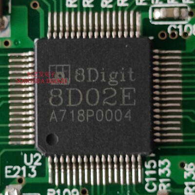 8D02E  QFP64封装  8DIGIT  原装拆机  质量保证  价格优惠