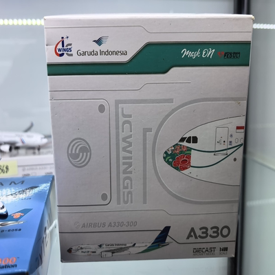 现货 JC Wings 1/400 Garuda Indonesia A330-300 空客客机模型