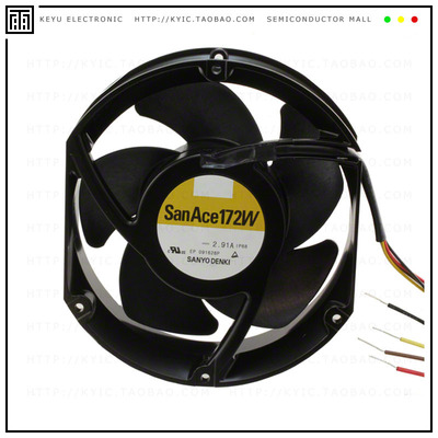 9WG5748P5G001【FAN 172X51MM 48VDC IP68 RBLS】