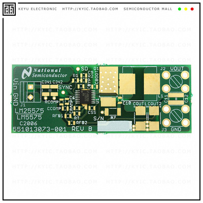 LM25575BLDT/NOPB【WEBENCH BUILD IT BOARD LM25575】