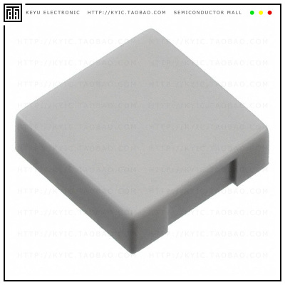 140000480714【CAP PUSHBUTTON SQUARE LT GRAY】