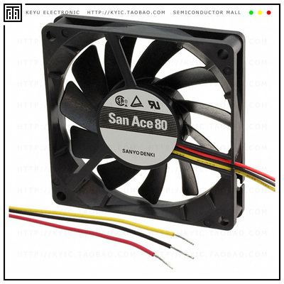 109P0812H702【FAN 80X15MM 12VDC】