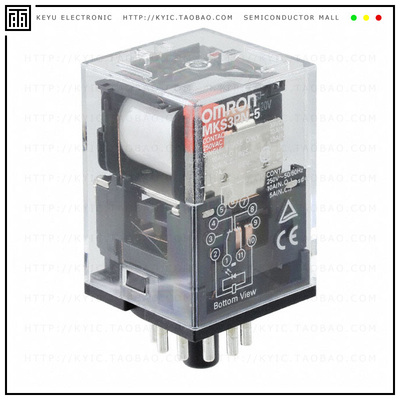 MKS3PN-5 DC12【RELAY GEN PURPOSE 3PDT 10A 12V】