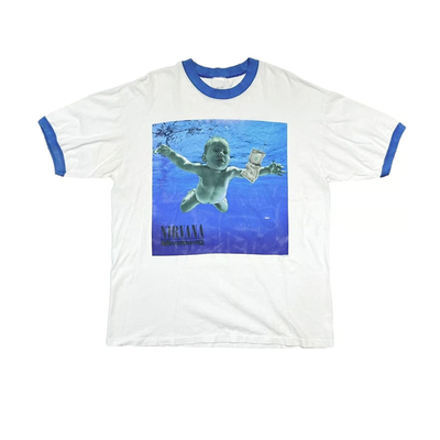NIRVANA1992NEVERMIND涅槃T恤