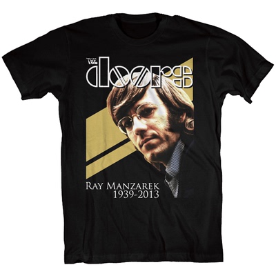 THEDOORS短袖摇滚美式复古T恤