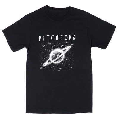 Pitchfork叉子网站星球太空系T恤