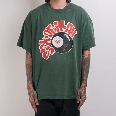 SICKOFITALL烦透了乐队T恤男