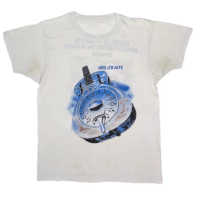 DireStraits恐怖海峡乐队T恤男