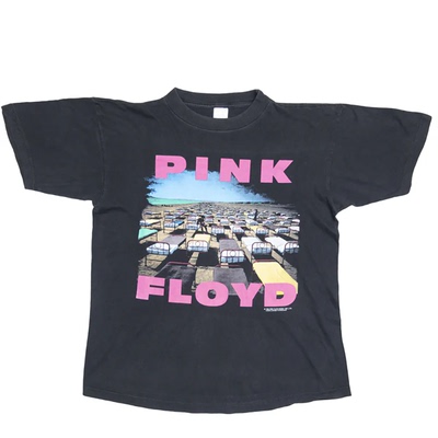 平克弗洛伊德摇滚高街宽松T恤男