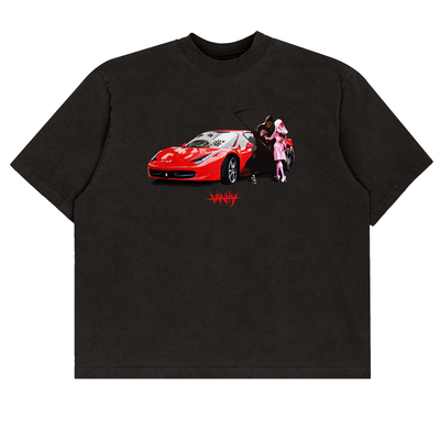 JuiceWRL说唱重磅直喷印花T恤