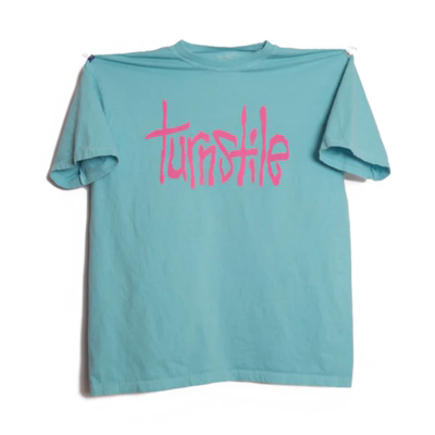 Turnstile字母印花轻水洗短袖男