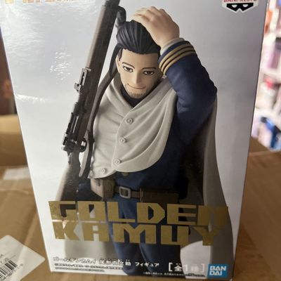 正版万代眼镜厂日版世嘉黄金神威尾形百之助杉元佐一景品手办