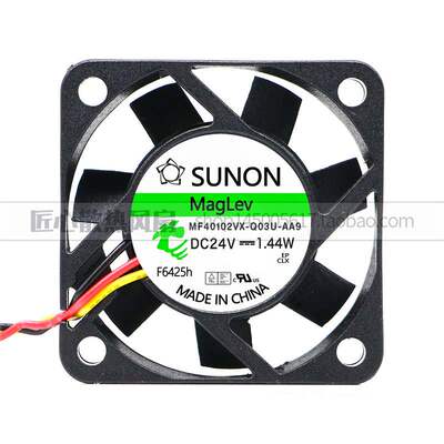 SUNON MF40102VX-Q03U-AA9 4CM 4010 24V 1.44W 变频器散热风扇