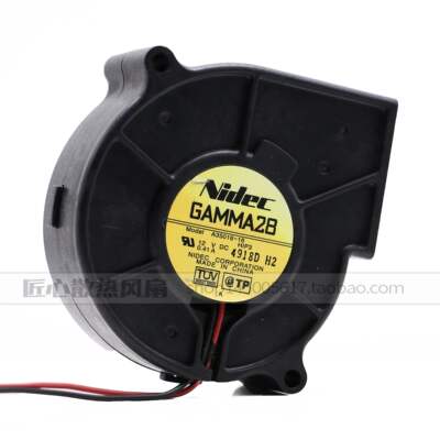 NIDEC 7530离心风机GAMMA28 A35016-16 12V 0.41A 涡轮风扇