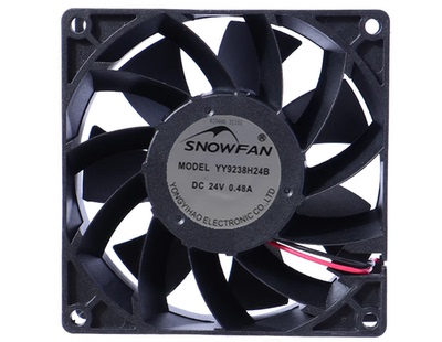 全新 SNOWFAN YY9238M24B YY9238H24B 24V 0.48A/0.72A变频器风扇