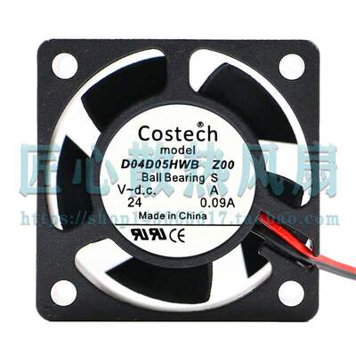 FANTECH D04D05HWB z00 24V 0.09A 4020 变频散热风扇
