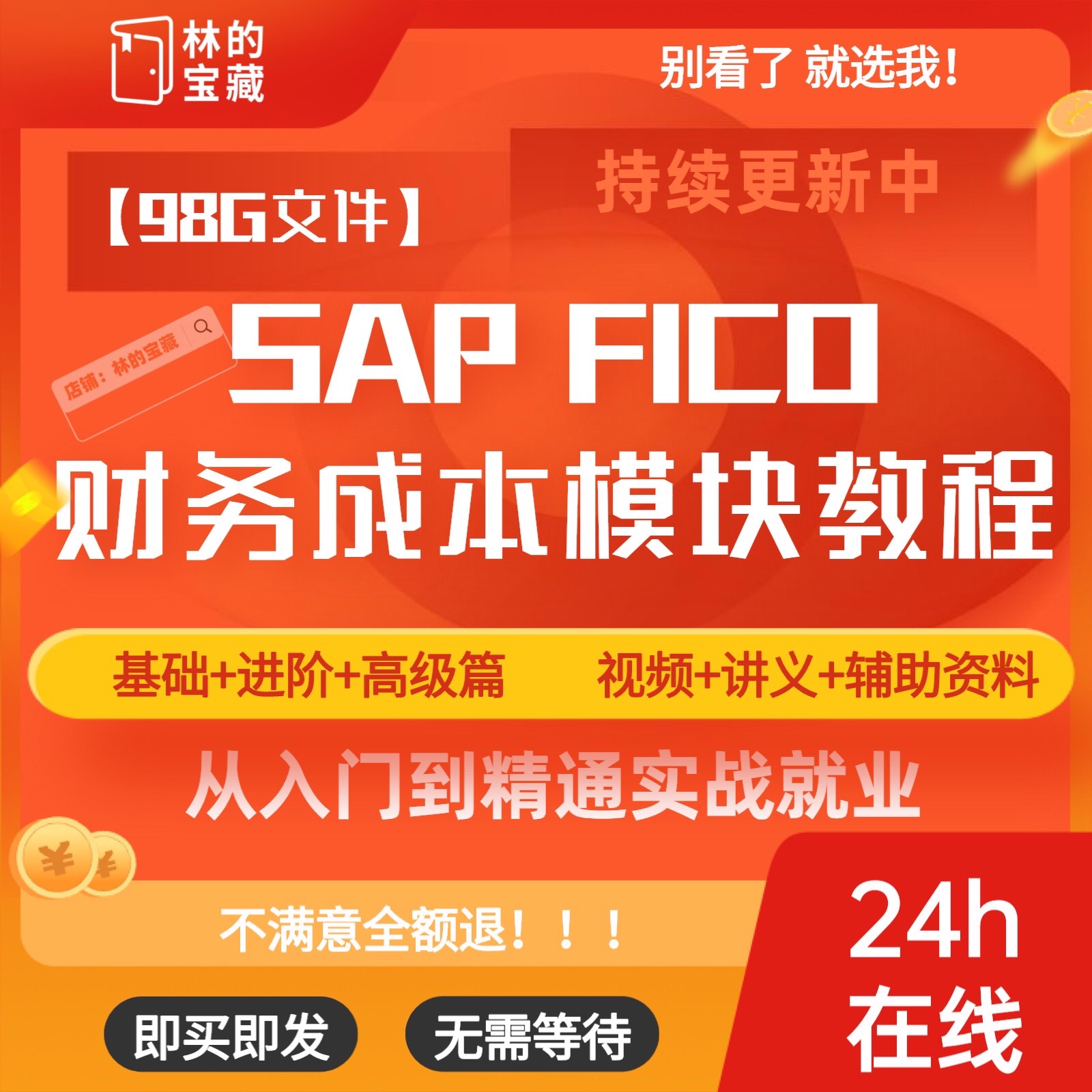 SAP FICO财务模块基础进阶高阶零基础FICO财务成本视频教学教程_虎窝淘