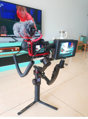 micro hdmi视频短线 适用富士xt3相机HDMI线连接显示器电视稳定器