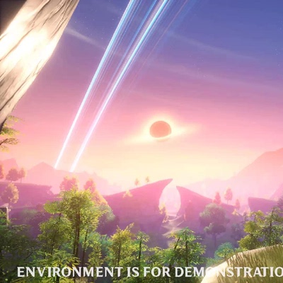 UE5.2风格化动态天空系统Stylized Dynamic Sky Day Night Cycle