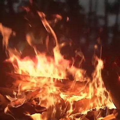 Houdini18.5篝火燃烧火堆火焰VFX特效Pyro Hip工程文件