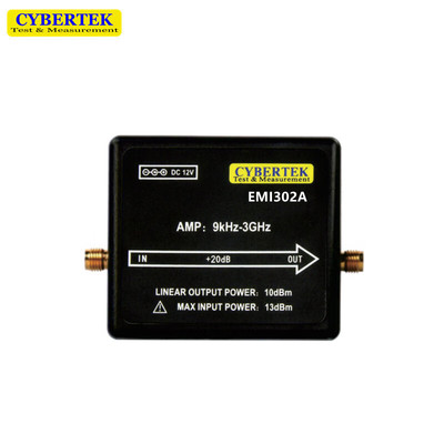 CYBERTEK 前置放大器EM5020A(9kHz-3GHz)20dB增益 放大信号提高系