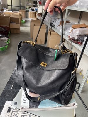 高货清仓 k50 头层牛皮 水染植鞣皮30cm Redeo 女包
