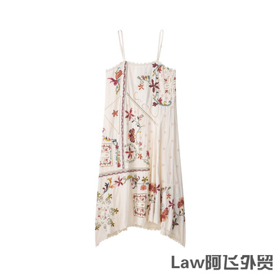 Floralsexydrapingmididress早春
