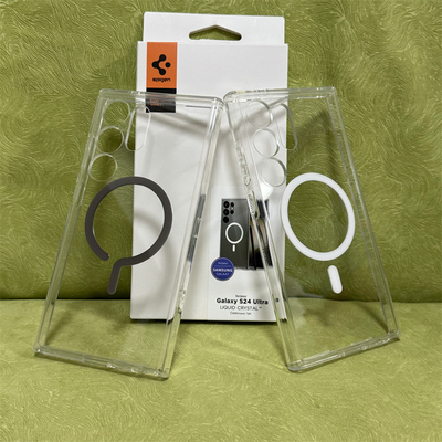 适用三星S24+亚克力磁吸手机壳