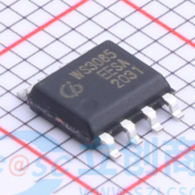 WS3085EESA-GEC SOP-8丝印WS3085 RS485收发器接口芯片 代替SP485