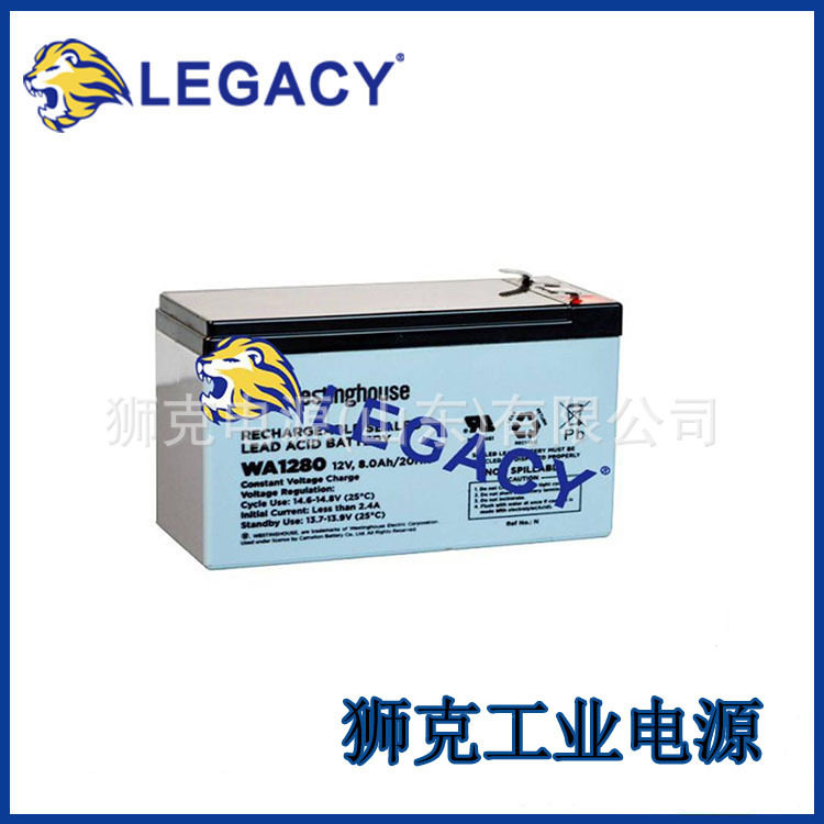 美国WESTINGHOUSE蓄电池WA1245启停储能12V4H船舶信号系统