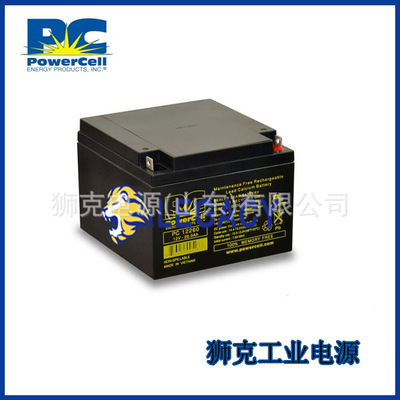 英国POWERCELL蓄电池PC12450免维护12V4H通信仪器后备电源
