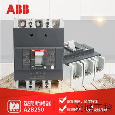 塑壳断路器 空气开关 A2B250 TMF 125-250 FF 4P+RCD 四极