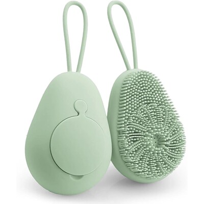 Silicone Soft Exfoliating Body Bath Shower Scrubber Loofah B