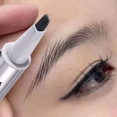 Multi-Tip Water Eyebrow Pen, Hair-Like Strokes for Wild Brow