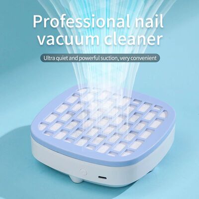 Mini Nail Dust Collector Extractor Fan For Manicure Machine