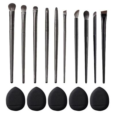Soft Bristle Eyeshadow Brushes 10-piece Set Eye Makeup Smudg
