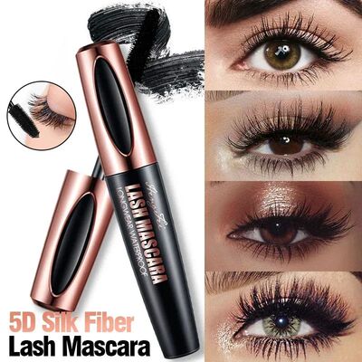1 Piece 4D Silk Fiber Lash Curling Mascara Waterproof Mascar