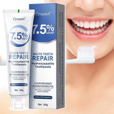 120g Hydroxyapatite Toothpaste,Gentle Mint,Breath Refreshing
