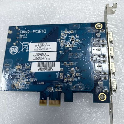 议价 IOI IOIFWX2-PCIE10 1394A采集卡 可维修