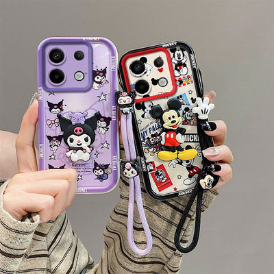 库洛米适用小米POCOM6Pro 4G手机壳3d公仔米奇男女叮当卡通趣味可爱壳