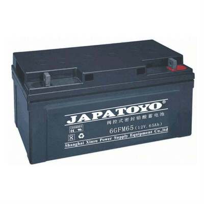 JAPATOYO东洋蓄电池6GFM65免维护12V6H直流屏UPS电源系统配电柜