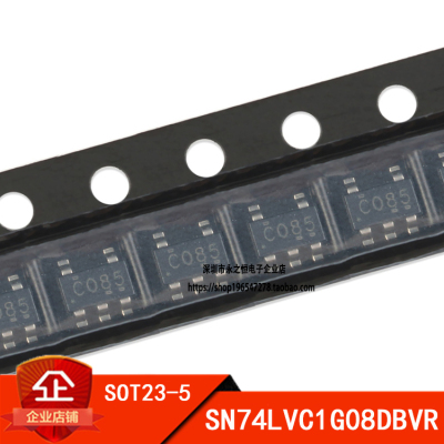 SN74LVC1G08DBVR SN74LVC1G08DBV SOT-23-5 单路2输入正与门