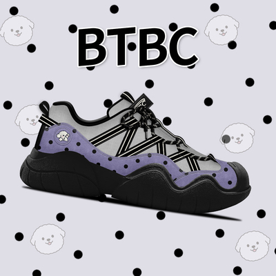 BTBC【紫薯啵啵】厚底显高休闲鞋2026新款厚底增高休闲运动鞋