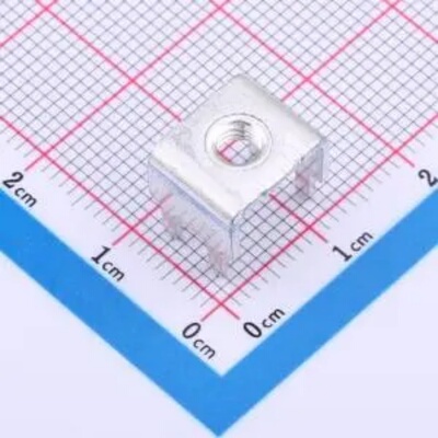 PCB焊接端子 TM44007 四脚 M4 高10.5mm 封装 插件 包装1000个/袋