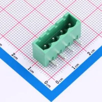 WJ2EDGRC-5.08-4P 插拔式5.08mm接线端子1x4P 弯插 排数1每排P数4