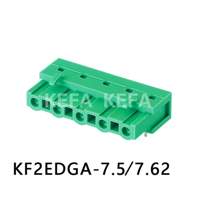 科发2EDGA(B) 间距7.5/7.62MM插拔式PCB接线端子接插件工厂直销