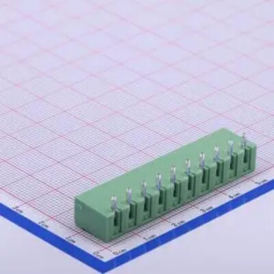 WJ2EDGRC-5.08-10P插拔式5.08mm接线端子1x10P弯插排数1每排P数10