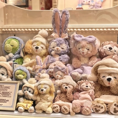 上海迪士尼正品软软的梦玲娜贝儿星黛露毛绒公仔玩偶钥匙扣