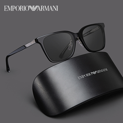 阿玛尼经典鹰标时尚百搭墨镜男女